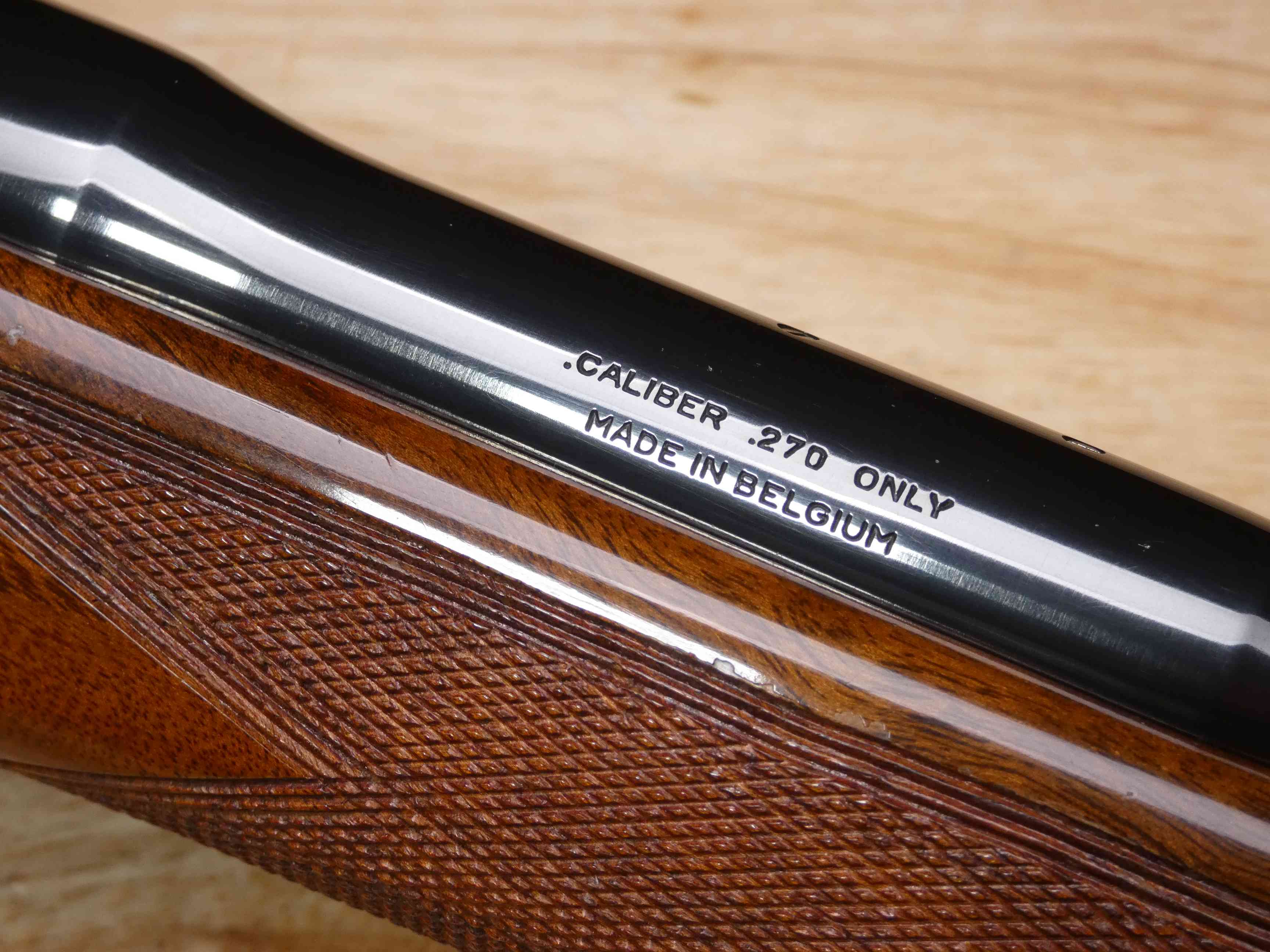 FN Browning High Power Safari Grade Rifle - .270 Win - Mauser Action ...