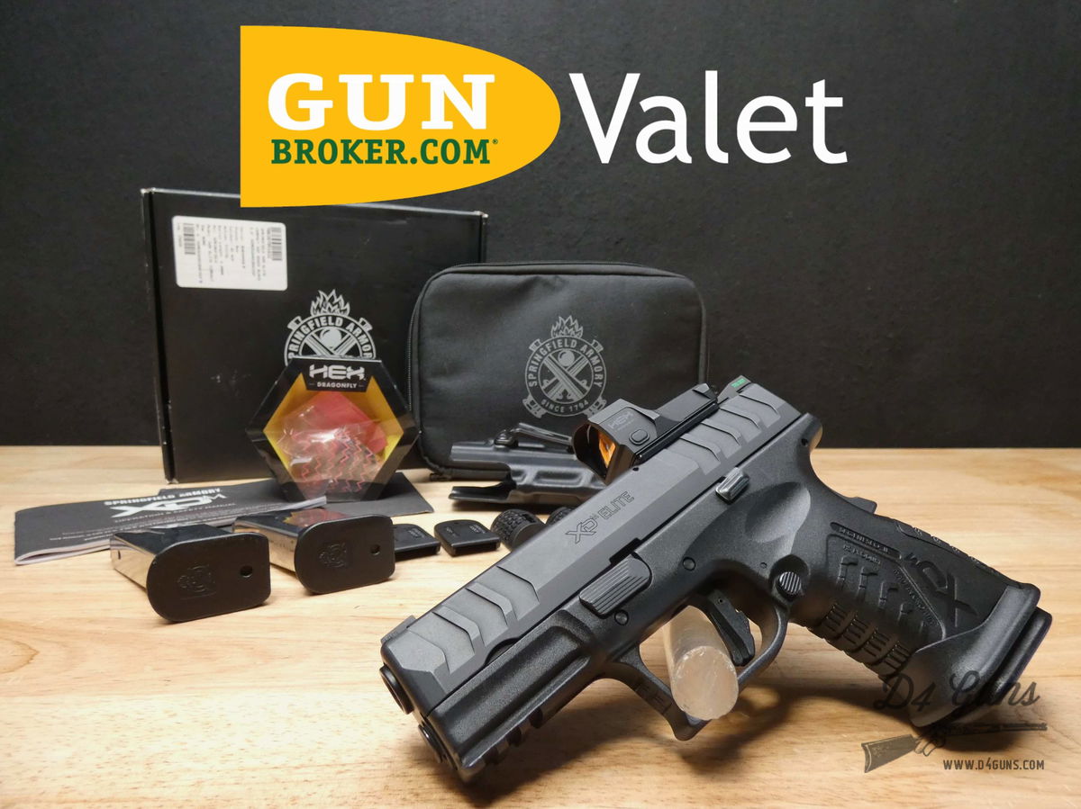 Springfield XDM Elite OSP Compact - .45 ACP - XLNT XD w/ Red Dot & MORE ...