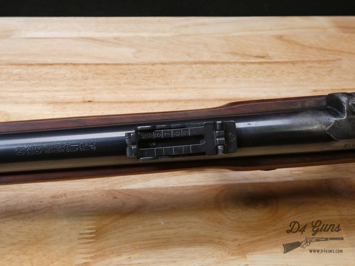 Armi Sport Enfield 1853 Percussion Rifle - .58 Cal - 3-Band w/ Bayonet ...