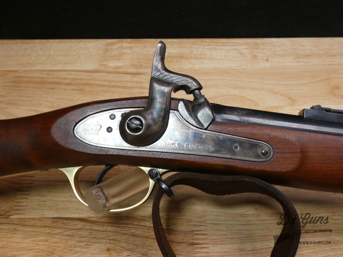 Armi Sport Enfield 1853 Percussion Rifle - .58 Cal - 3-Band w/ Bayonet ...