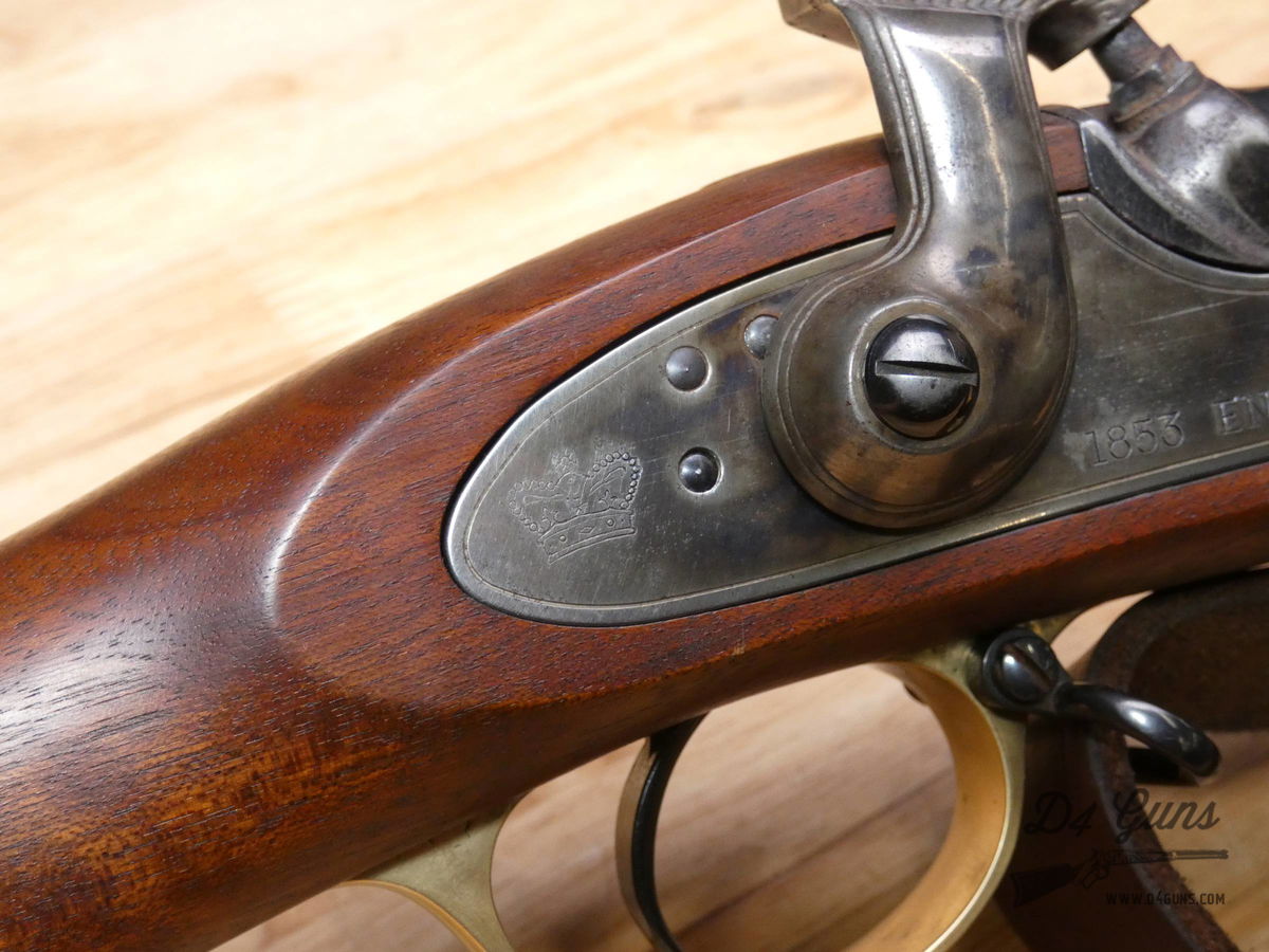 Armi Sport Enfield 1853 Percussion Rifle - .58 Cal - 3-Band w/ Bayonet ...