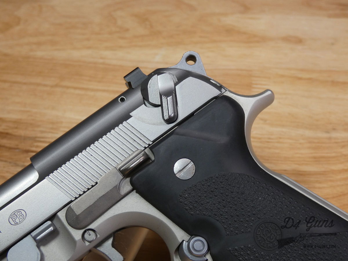 Beretta 92FS Inox - 9mm - MFG 1999 - M9 - 92 FS Stainless Tactical ...