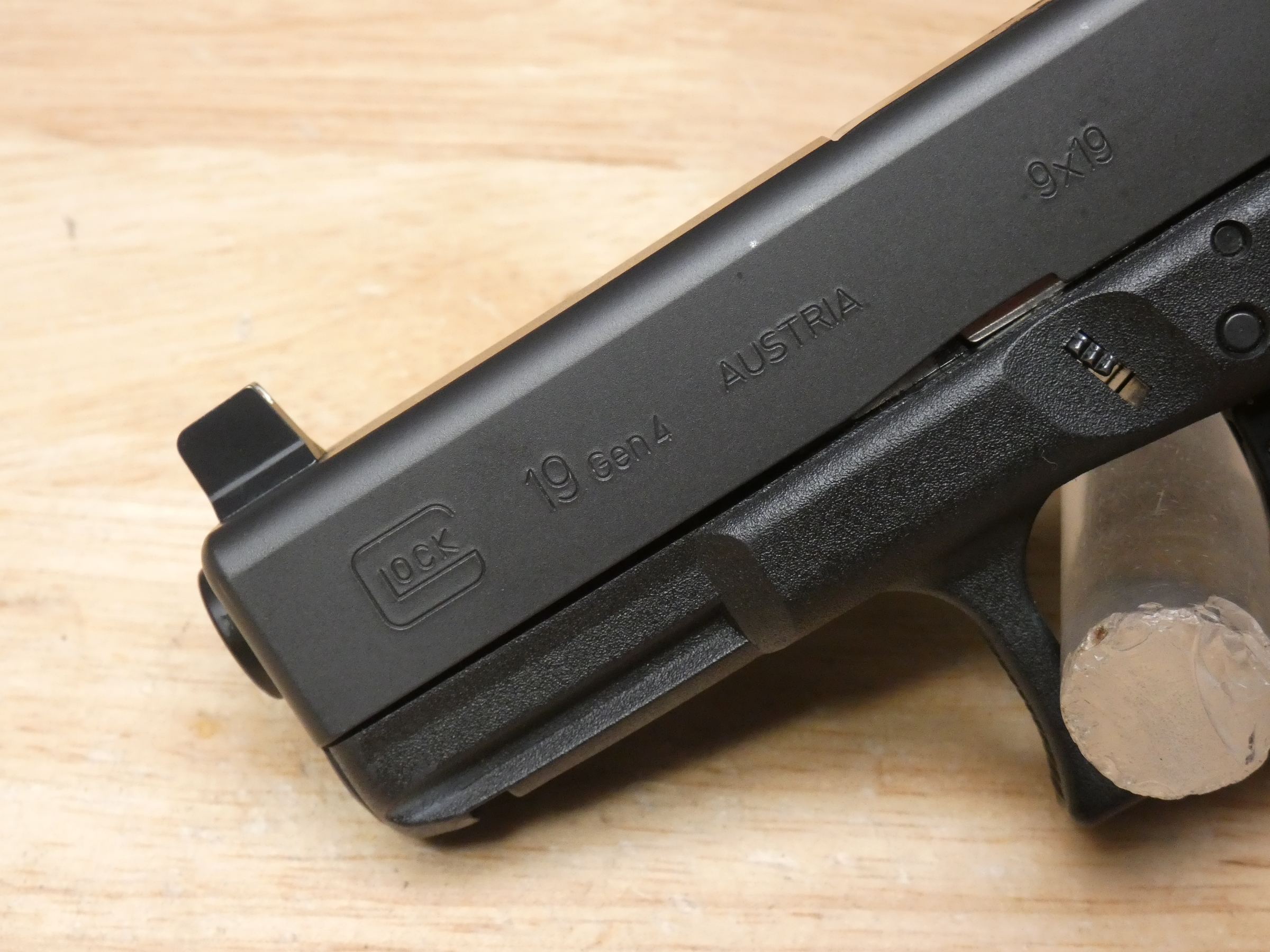 Glock 19 Gen4 MOS - 9mm - Austria - G19 Gen 4 - G-19 - Apex Trigger ...