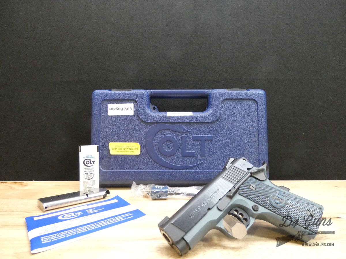 TALO EXCLUSIVE Colt Defender Lightweight 1911 - .45 ACP - 45 Auto - XLNT - Semi Auto Pistols at ...
