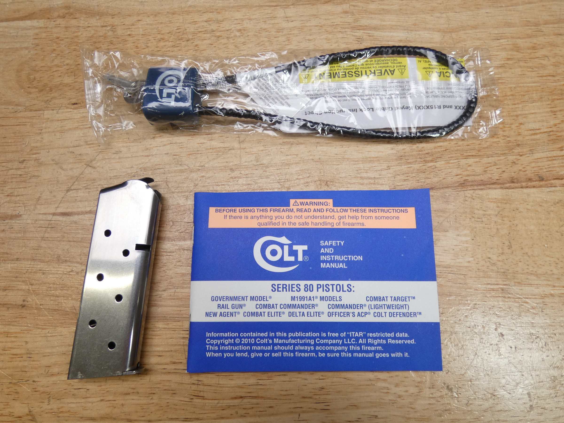 TALO EXCLUSIVE Colt Defender Lightweight 1911 - .45 ACP - 45 Auto ...