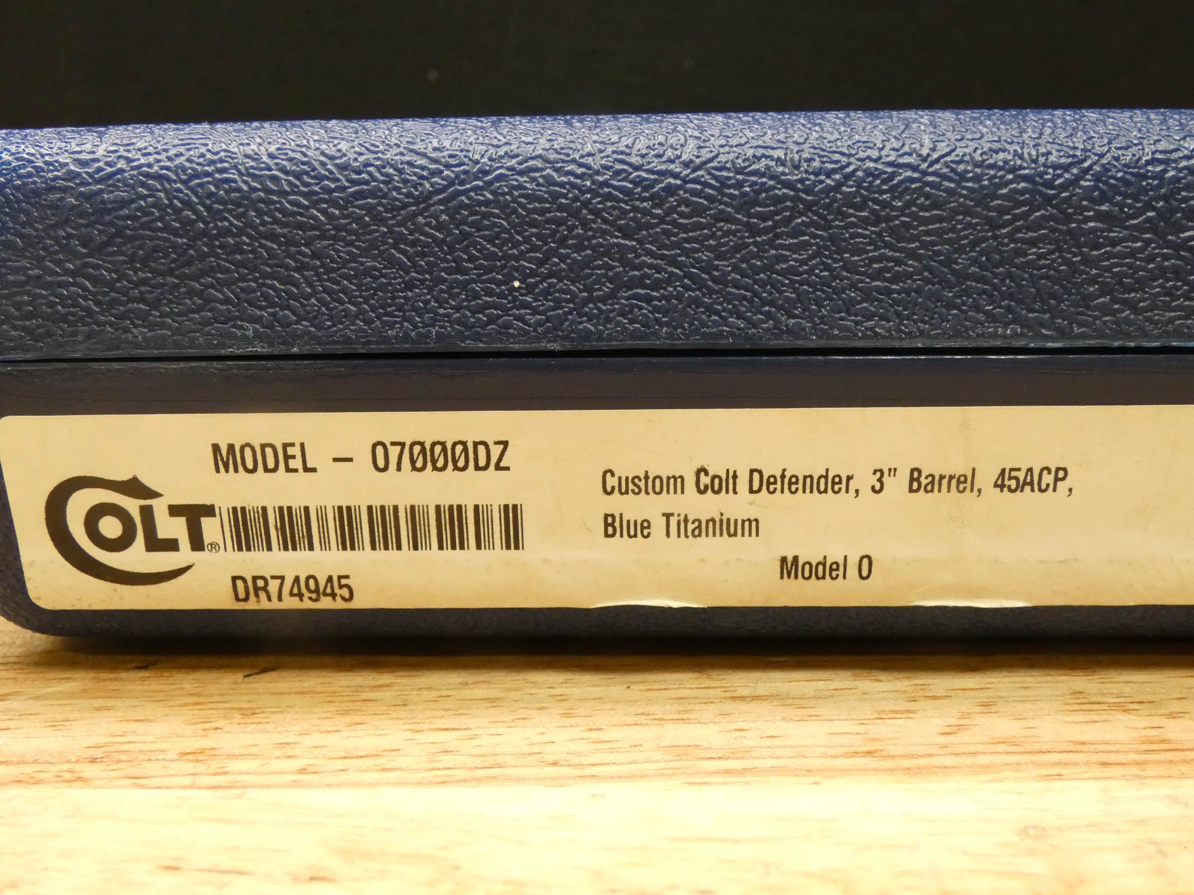 TALO EXCLUSIVE Colt Defender Lightweight 1911 - .45 ACP - 45 Auto ...