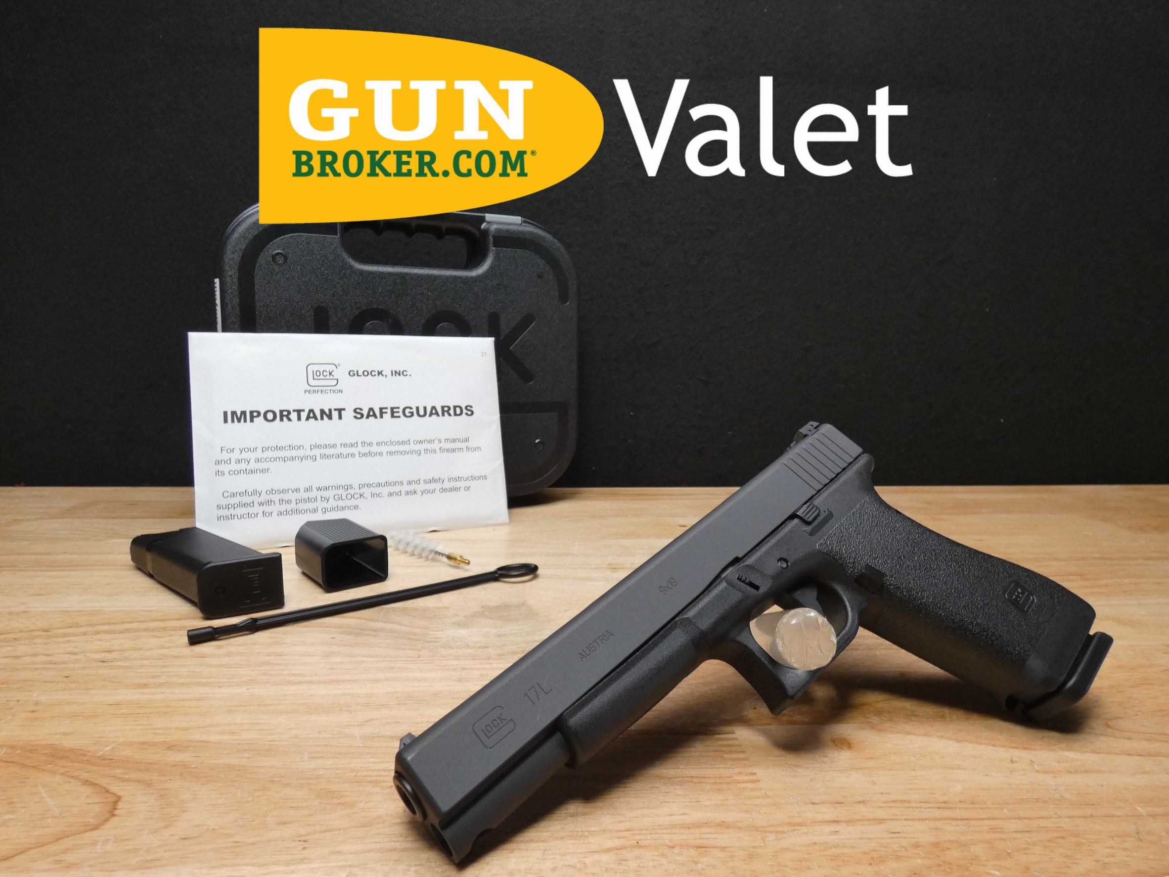LIMITED EDITION Glock 17L Gen 1 Reproduction - 9mm - G17 Classic Long ...