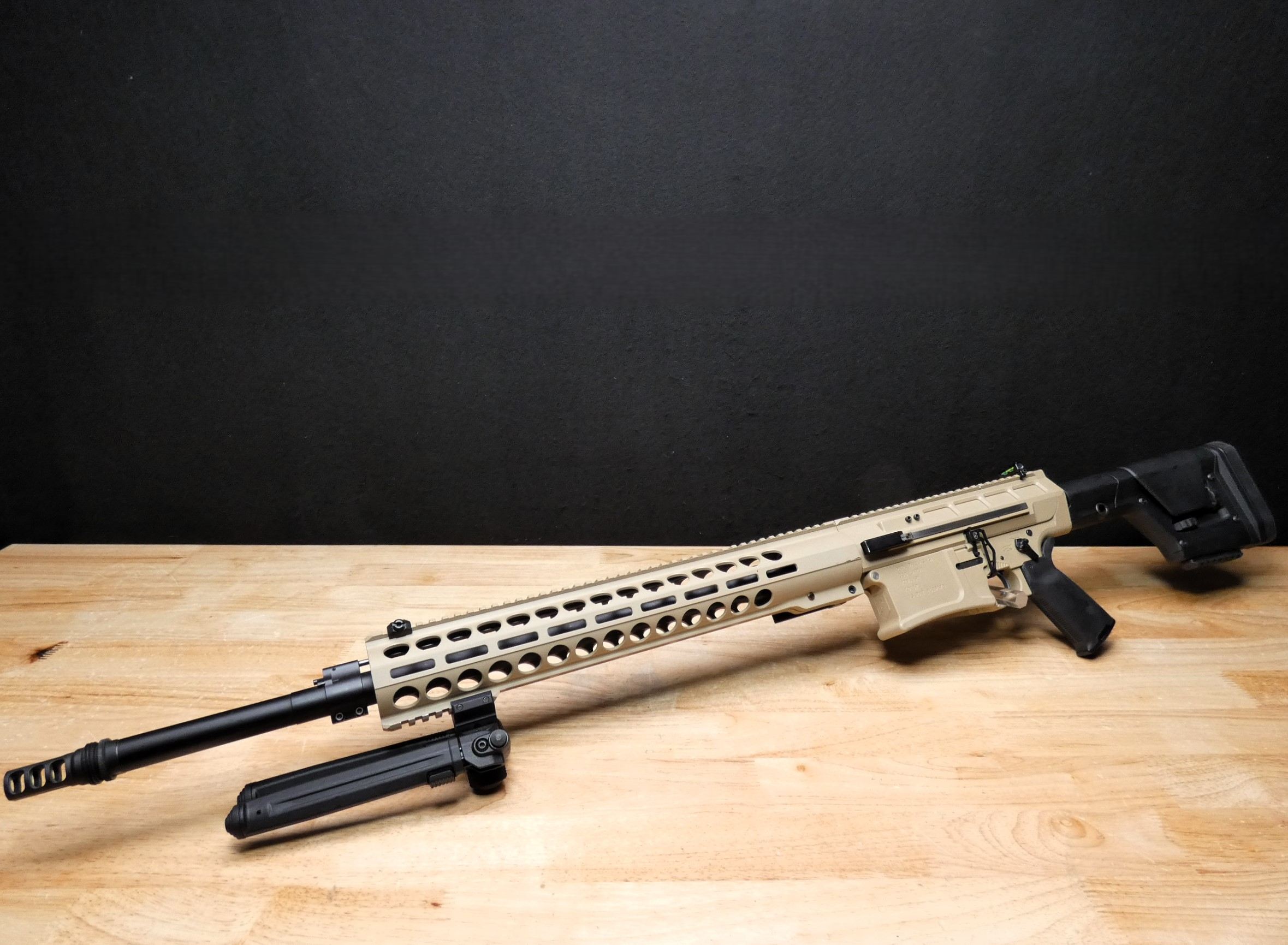 DRD Tactical Kivaari FDE - .338 Lapua Magnum - Takedown Side Charger ...