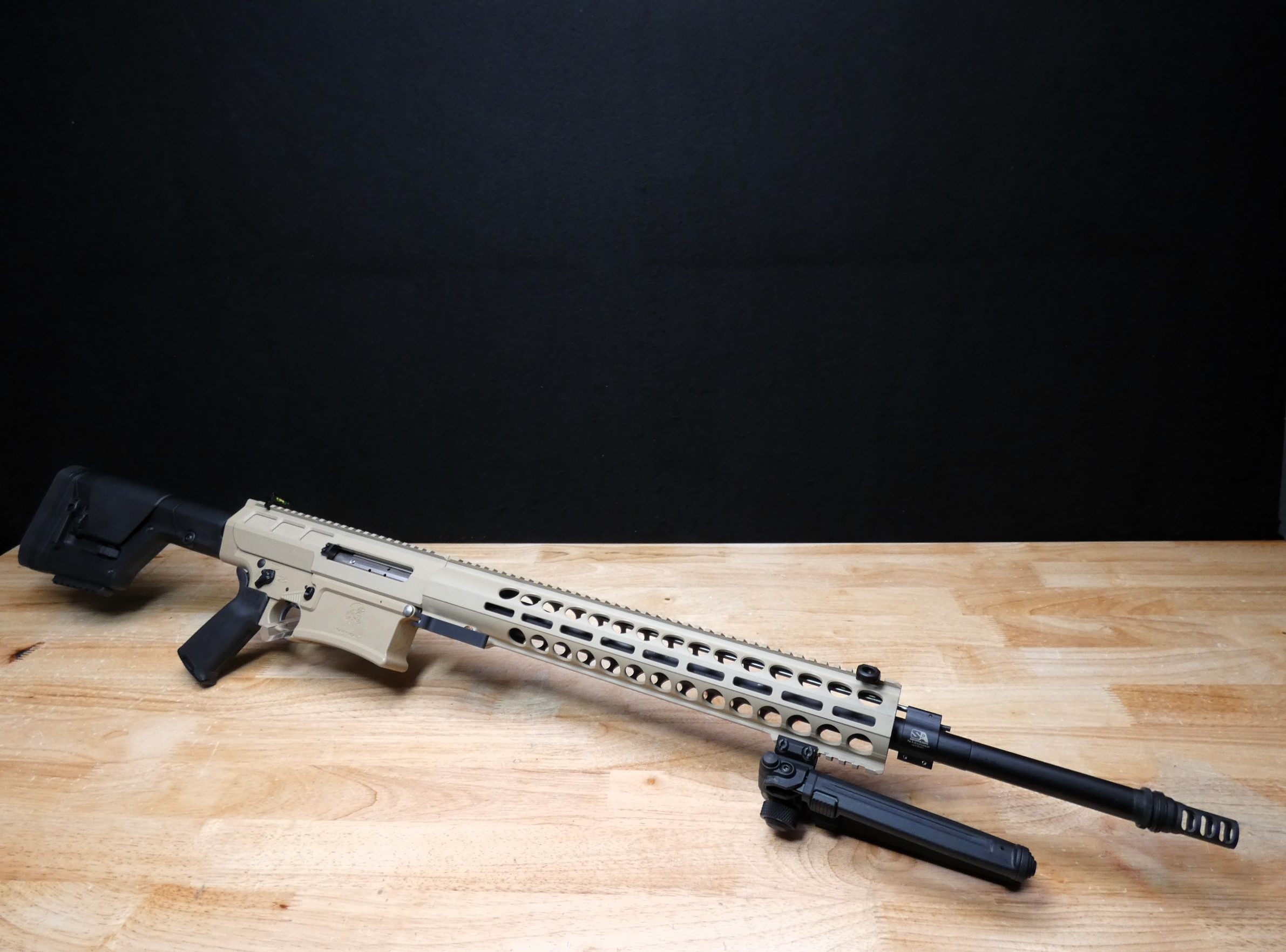 DRD Tactical Kivaari FDE - .338 Lapua Magnum - Takedown Side Charger ...