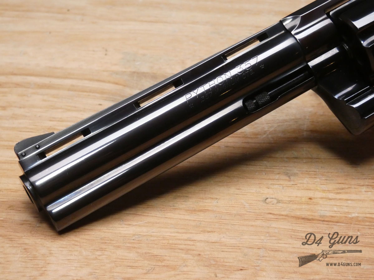 Colt Python - .357 Mag - MFG 1967 - 6IN - XLNT w/ Box & MORE - Snake Gun -C - Revolvers at ...