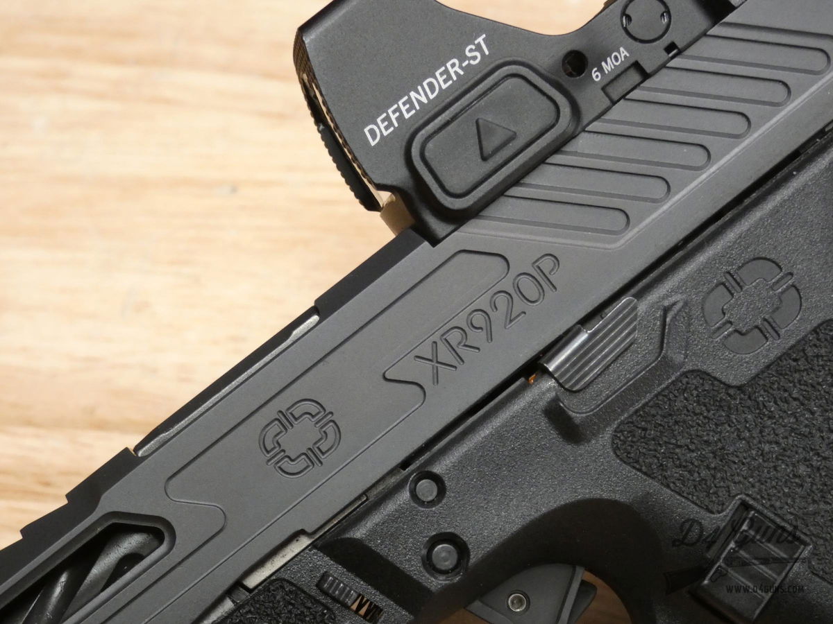 Shadow Systems XR920P Elite Comp - 9mm - Vortex Defender - 5 Mags & OG ...