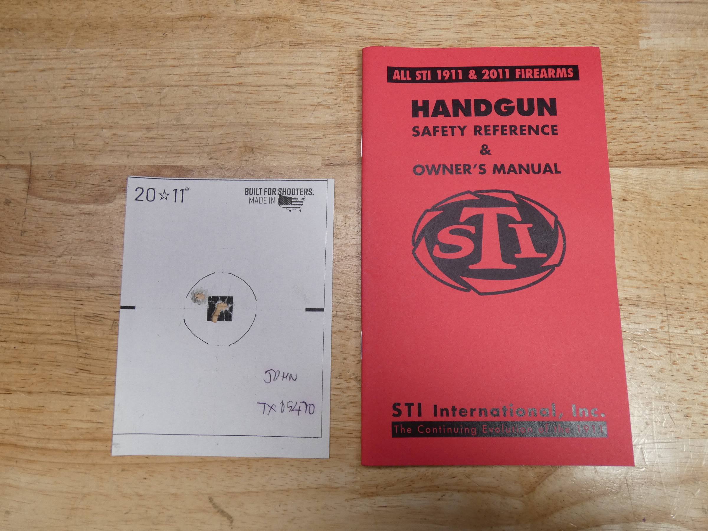 STI DVC Carry 2011 - .45 ACP - OG Case & 4 Mags - 2018 - 1911 ...