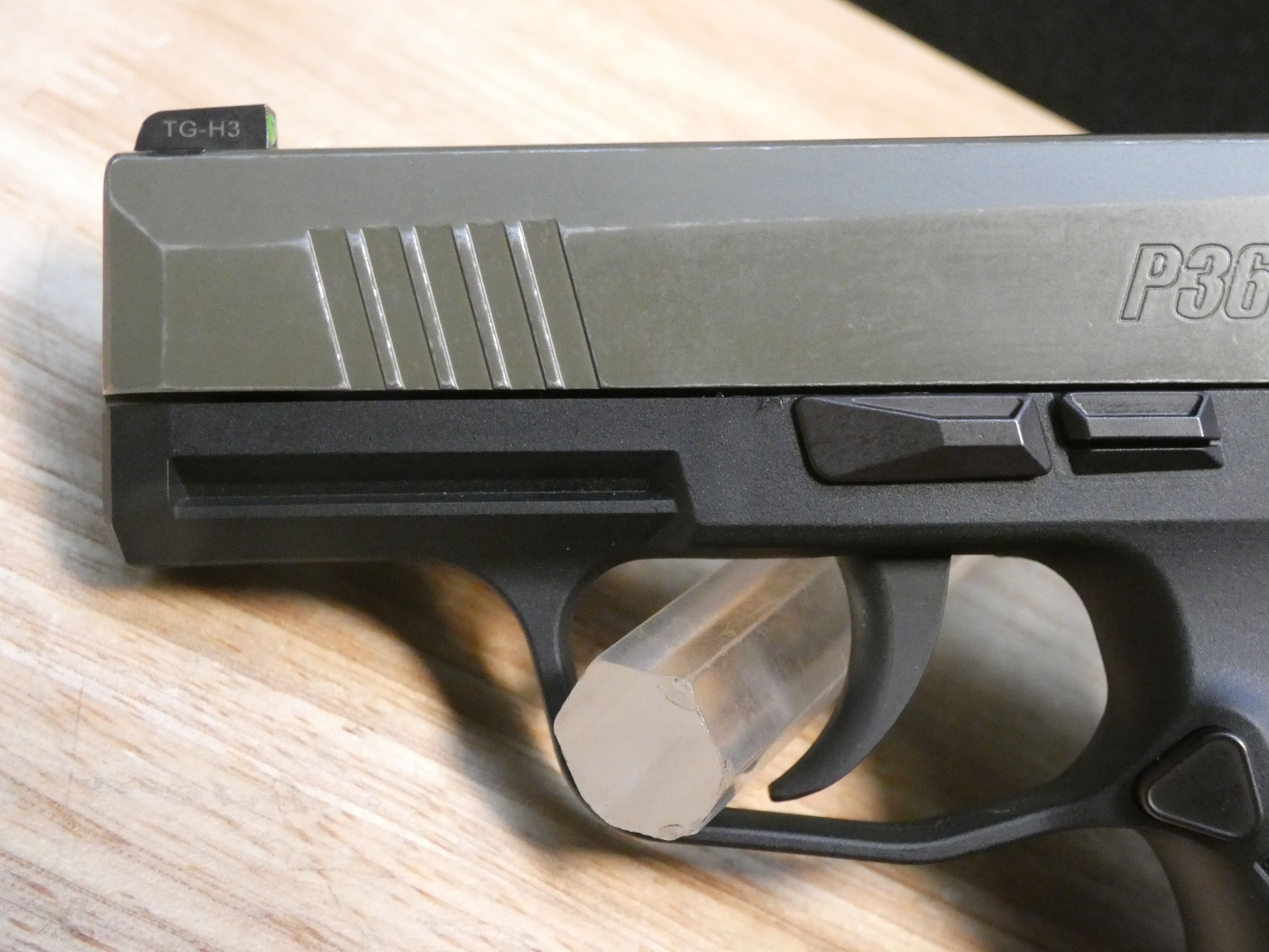 Sig Sauer P365 - 9mm - Distressed OD Green - CCW - 365 w/ OG Case ...