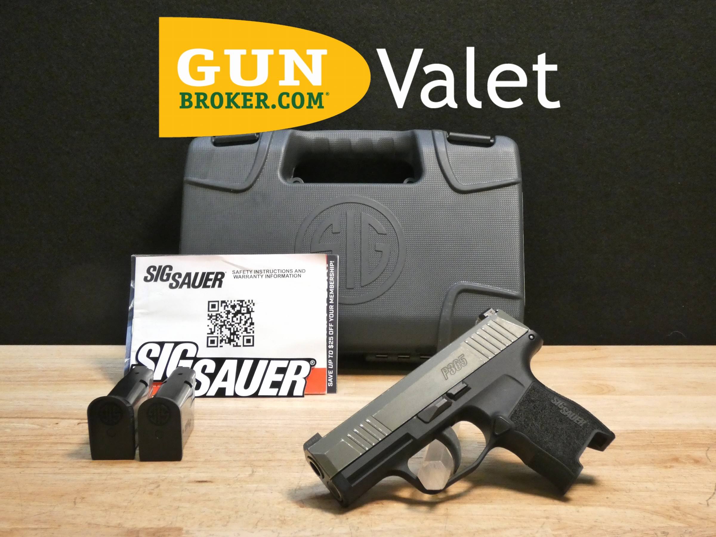 Sig Sauer P365 - 9mm - Distressed OD Green - CCW - 365 w/ OG Case ...