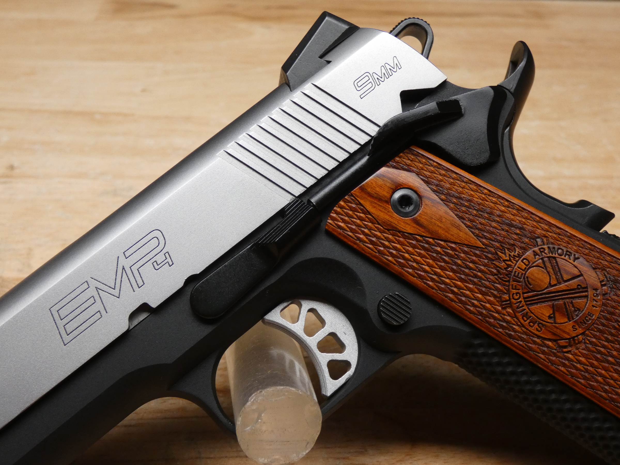 Springfield EMP4 - 9mm - Two-Tone EMP 4 1911 Stainless - XLNT Condition ...