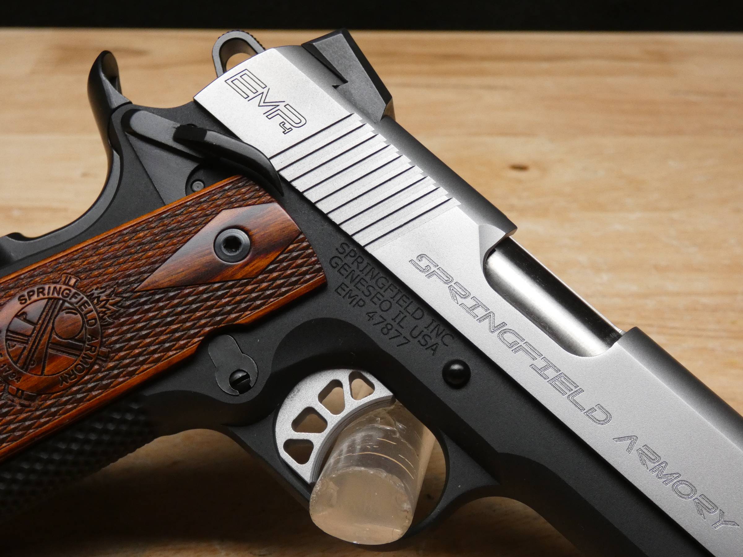 Springfield EMP4 - 9mm - Two-Tone EMP 4 1911 Stainless - XLNT Condition ...