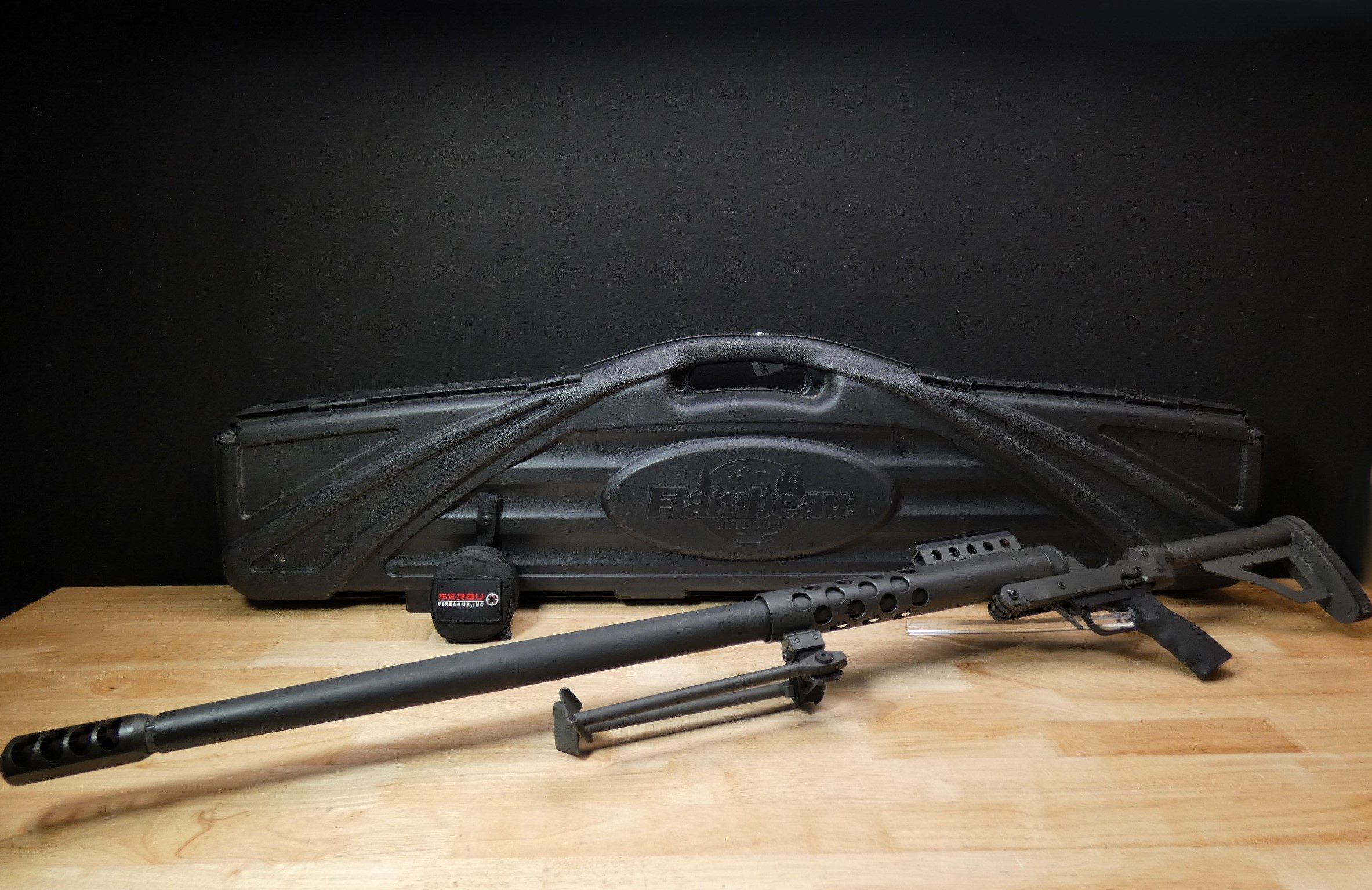 Serbu RN-50 - .50 BMG - XLNT w/ Case - RN50 - Single Shot Heavy Barrel ...