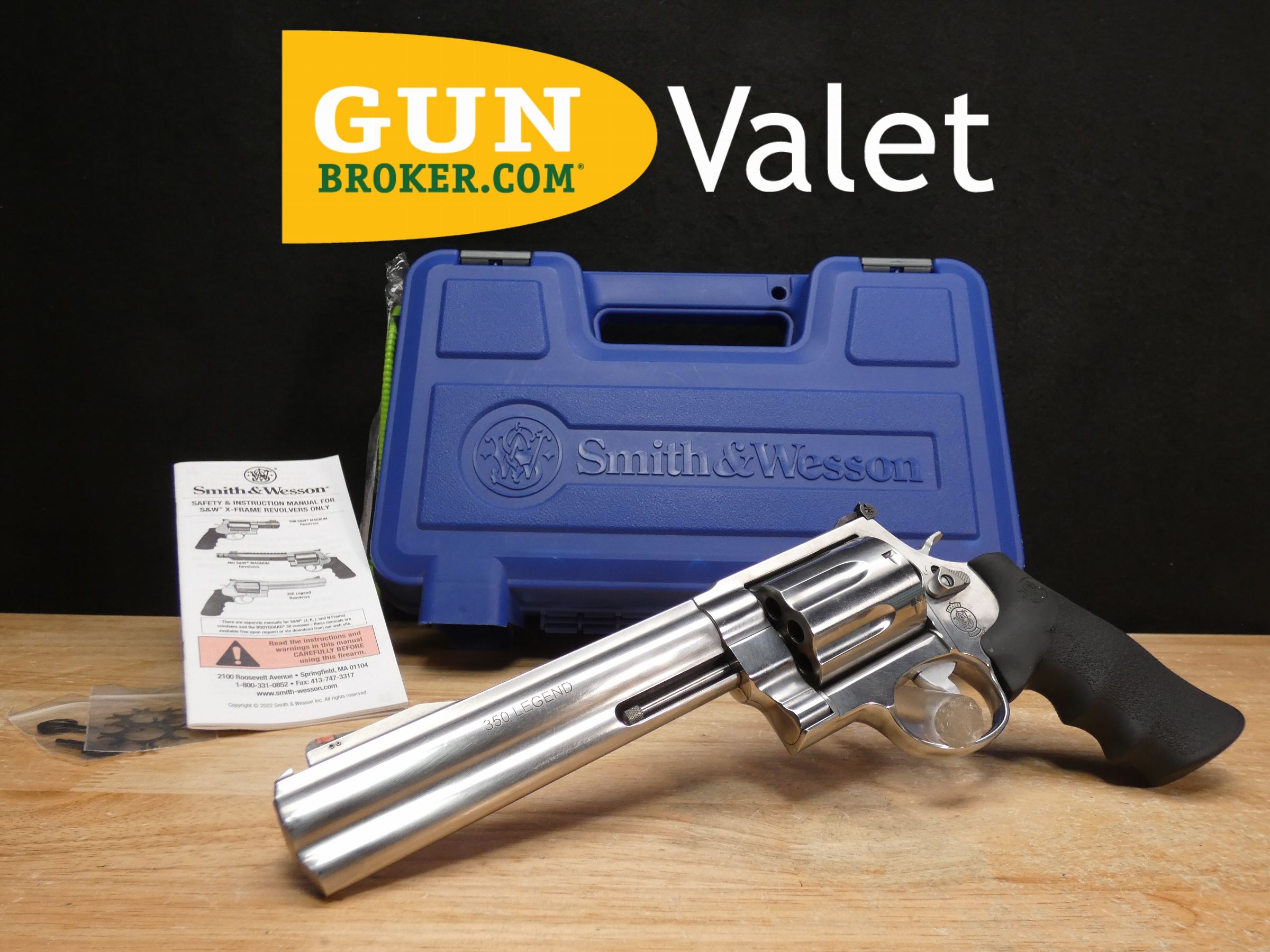 Smith & Wesson Model 350 - .350 Legend - Stainless - X Frame M350 ...