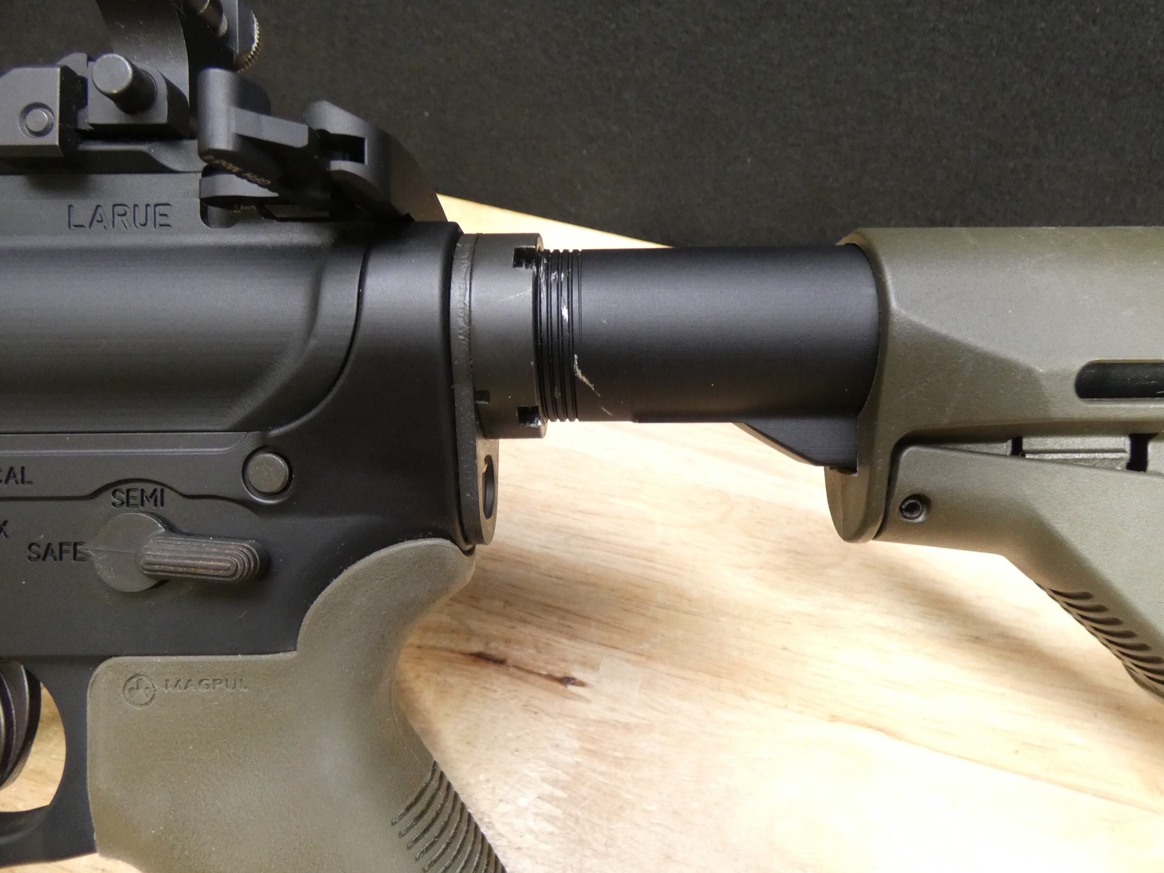Larue Tactical OBR PredatAR Lite - 5.56 NATO - w/ Holosun & Streamlight ...