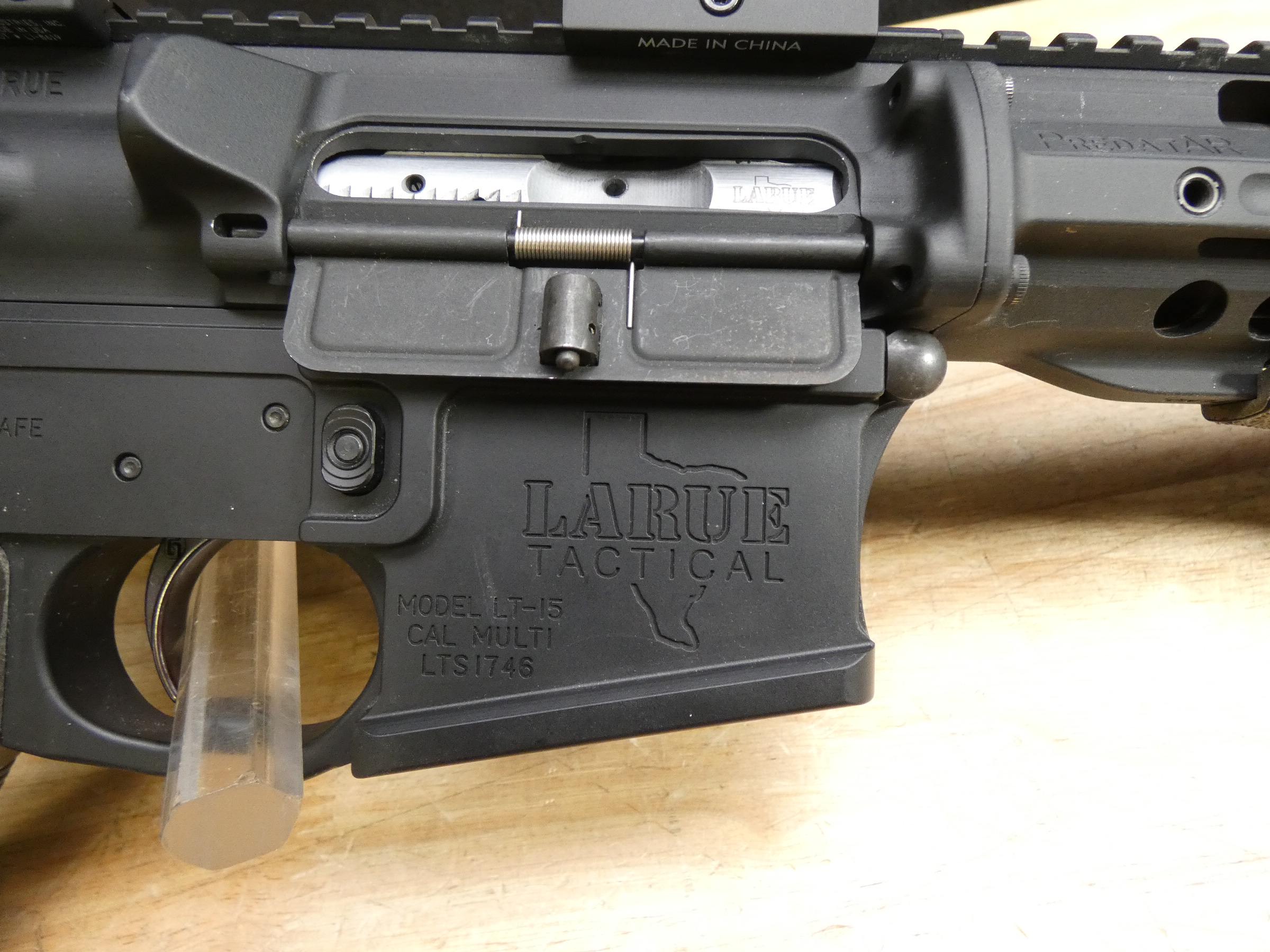 Larue Tactical OBR PredatAR Lite - 5.56 NATO - w/ Holosun & Streamlight ...