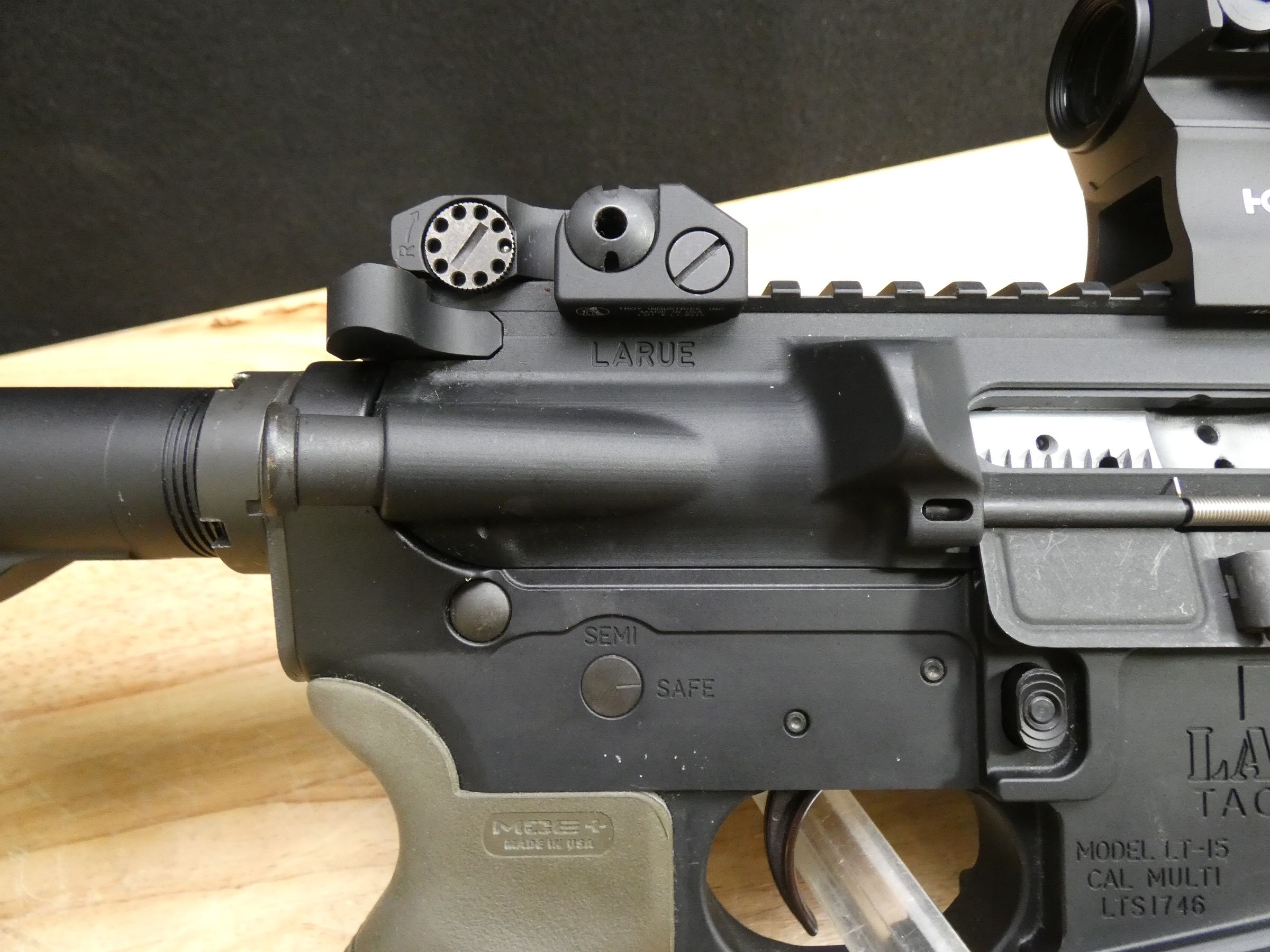 Larue Tactical OBR PredatAR Lite - 5.56 NATO - w/ Holosun & Streamlight ...