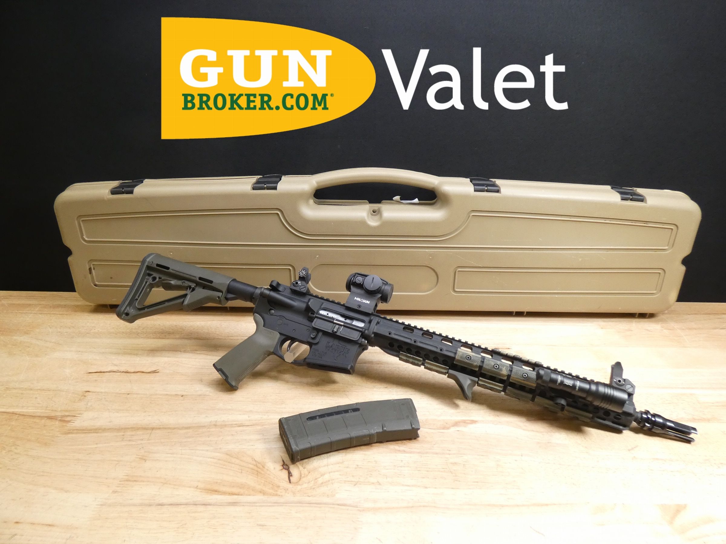 Larue Tactical OBR PredatAR Lite - 5.56 NATO - w/ Holosun & Streamlight ...