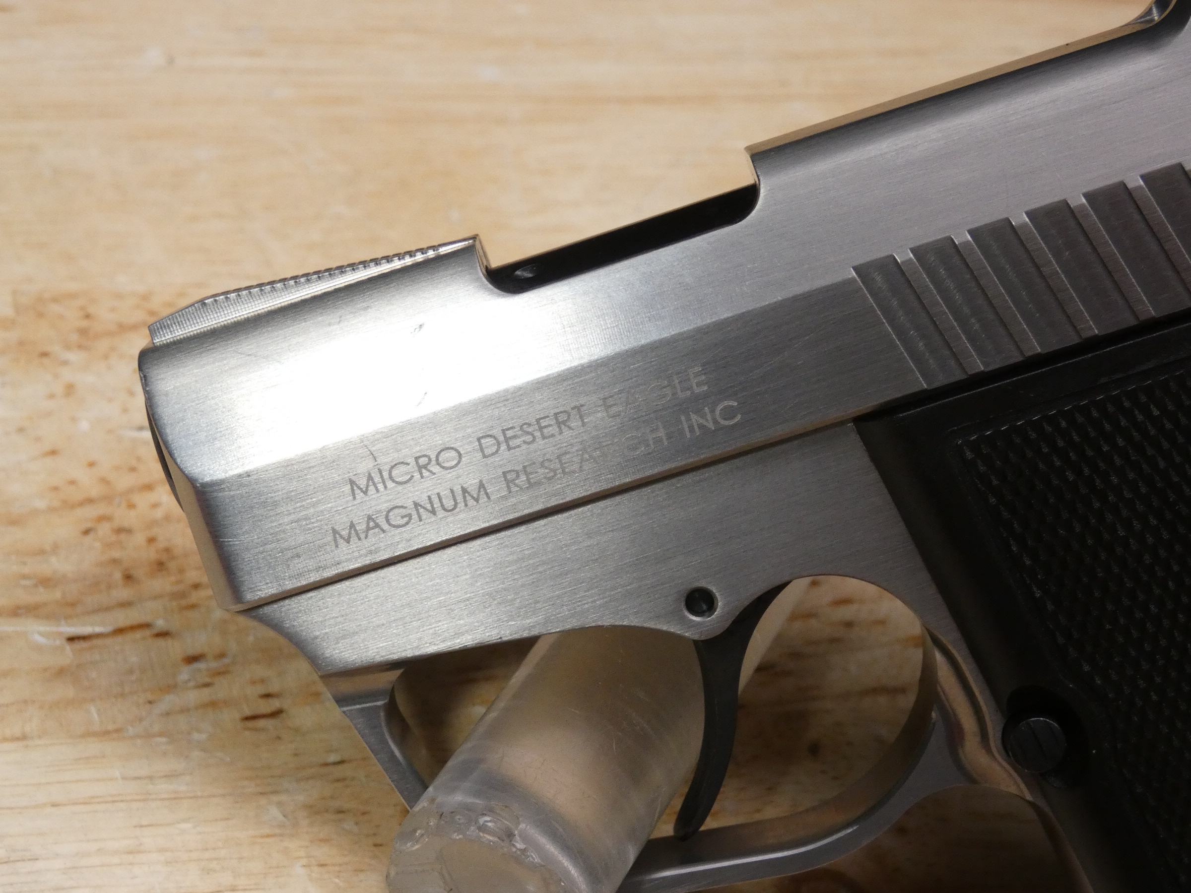 Magnum Research Micro Desert Eagle - .380 ACP - Nickel Teflon - CCW - C ...