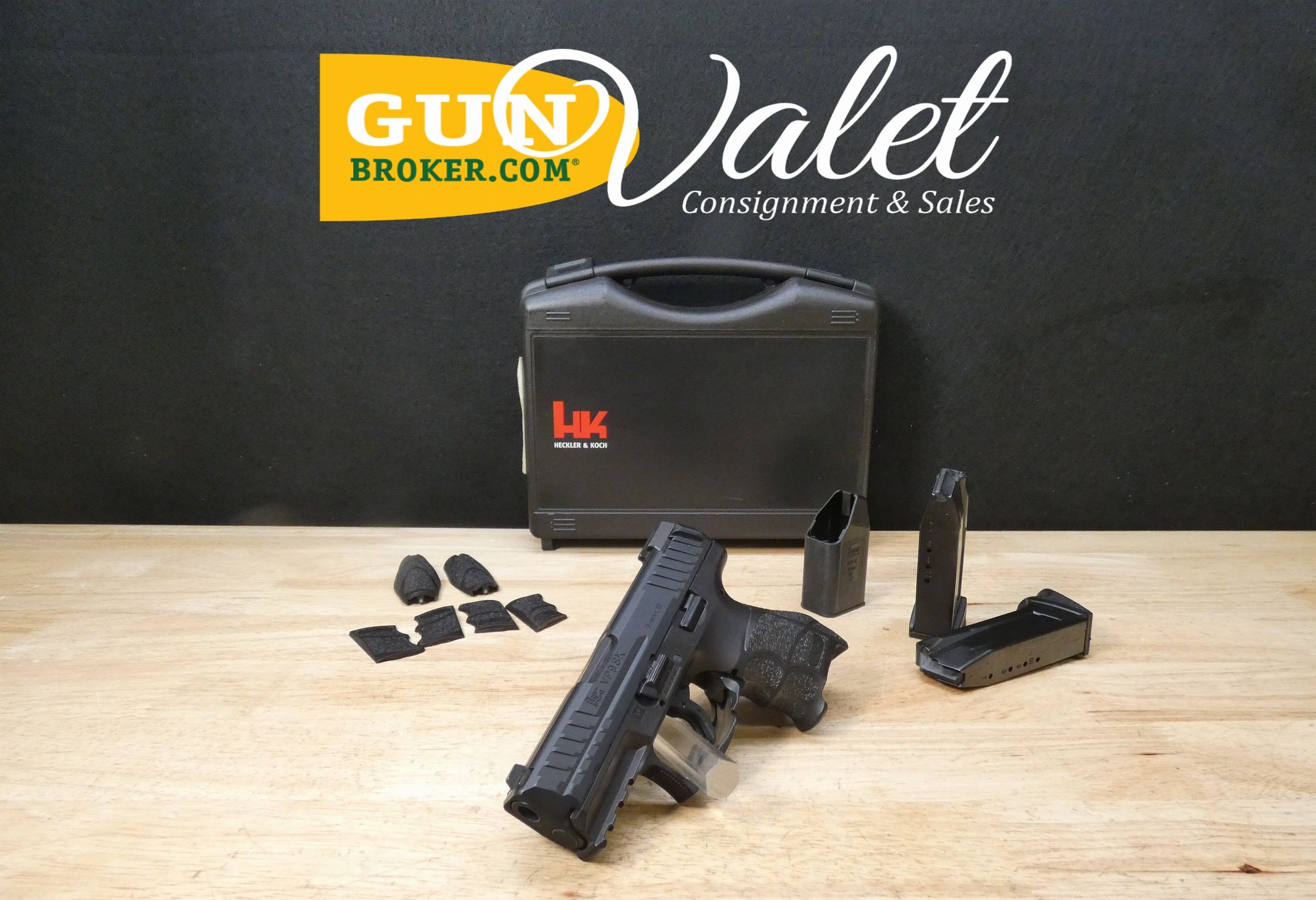 HK VP9SK - 9mm - VP9 SK - Heckler & Koch - OG Case - Compact - H&K ...